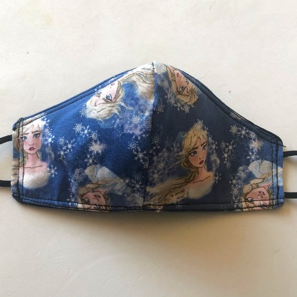 Disney | Accessories | Disney Frozen Elsa Adjustable Face Mask ...